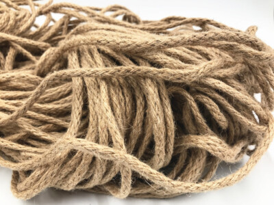 100M Natural Hessian Rope Burlap Ribbon String Craft Wedding Party ...