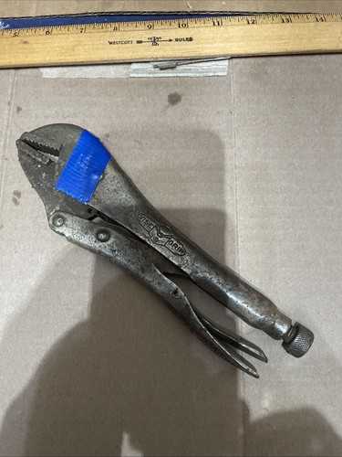 Vintage No. 10R PETERSON-DEWITT MFG CO VISE-GRIP Locking Pliers Rusty ...
