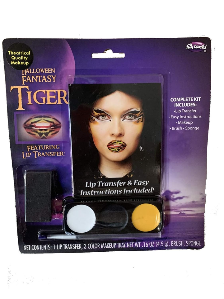 Halloween Fantasy Tiger Makeup Kit | eBay