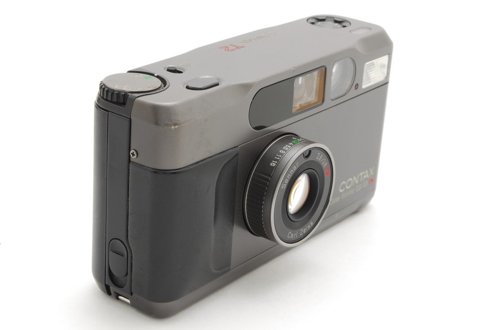 Contax T2 Titan Black 35mm Point & Shoot Film Camera [N.MINT in Box ...