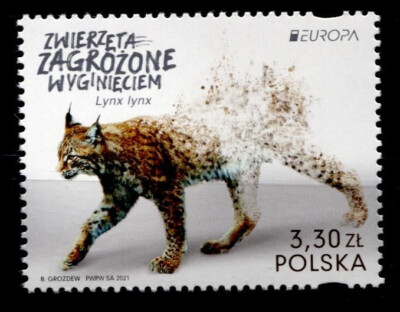 CEPT 2021. Wildtiere. Luchs. 1W. Polen 2021 | eBay.de