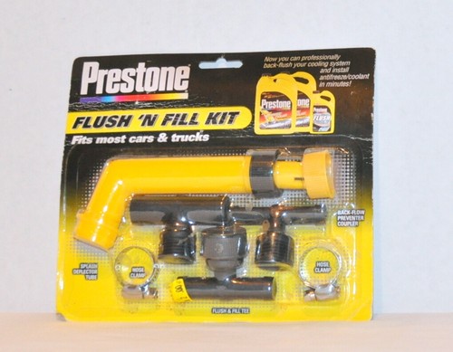 Prestone - Flush 'N Fill Radiator Cleaner Kit – New/Unopened | eBay
