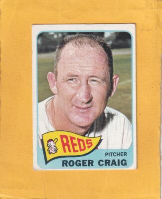 1965 Topps #411 Roger Craig Reds VG+ Very Good Plus #26525 | eBay