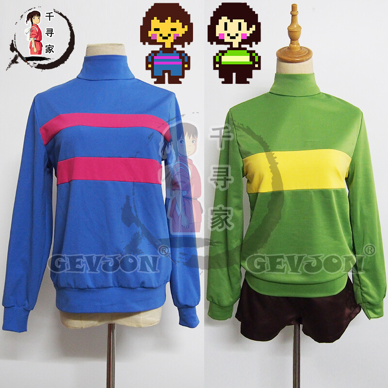 Undertale Frisk Chara Sweatshirts Hoodies Coat Pants cosplay Daily ...