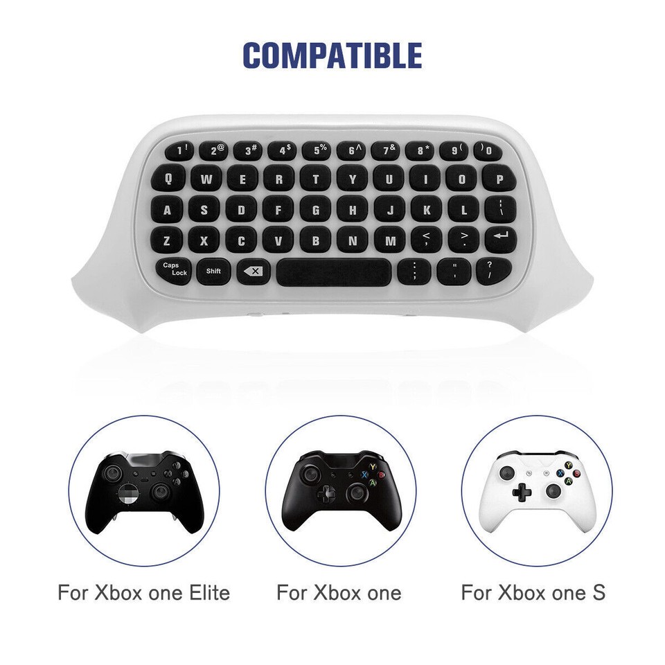 Mini Wireless Keyboard Chatpad For Xbox Series X/S One S/X Accessory ...