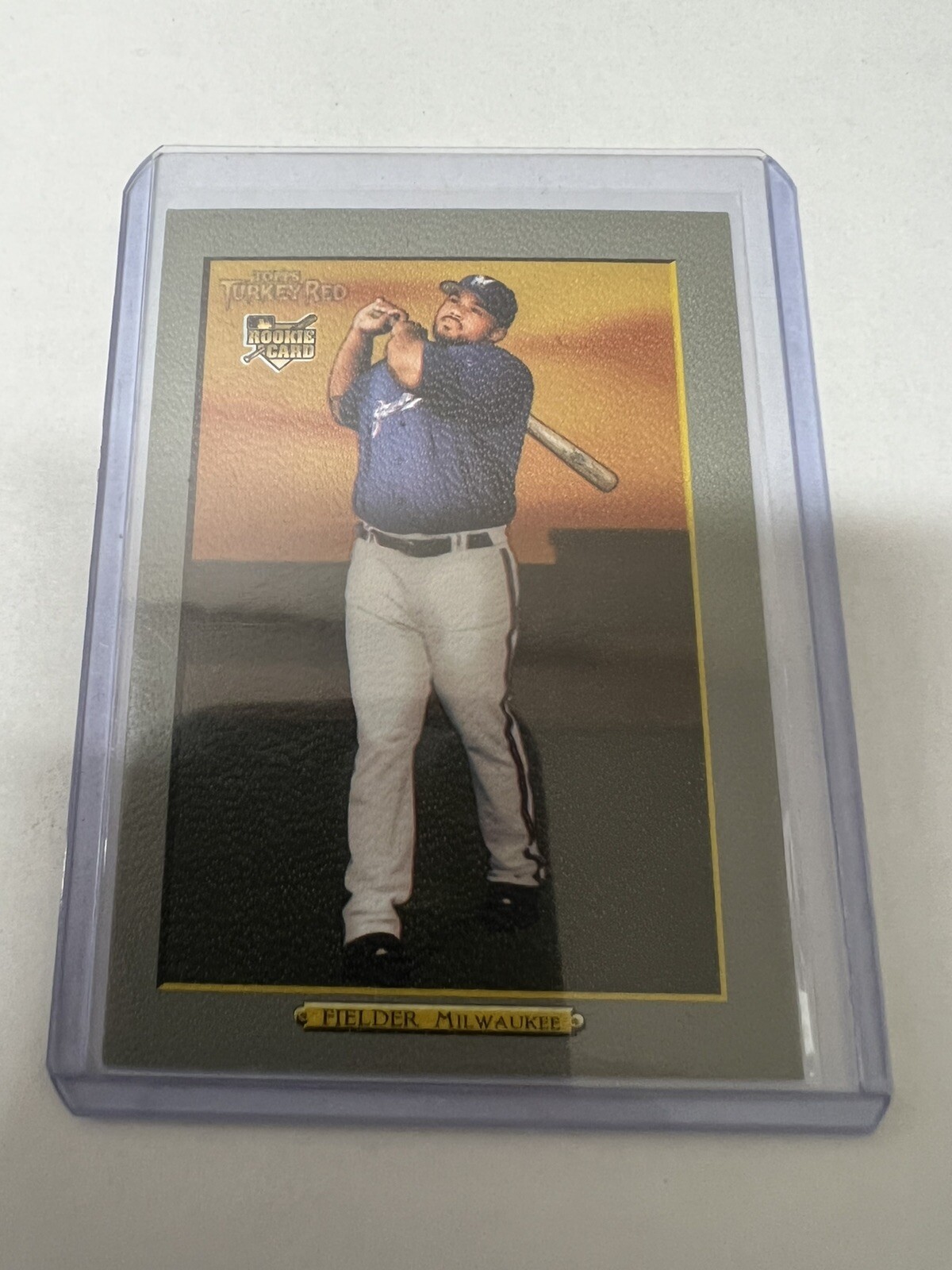 Prince Fielder 2006 Topps Turkey Red Rookie RC # 591, Milwaukee Brewers ...
