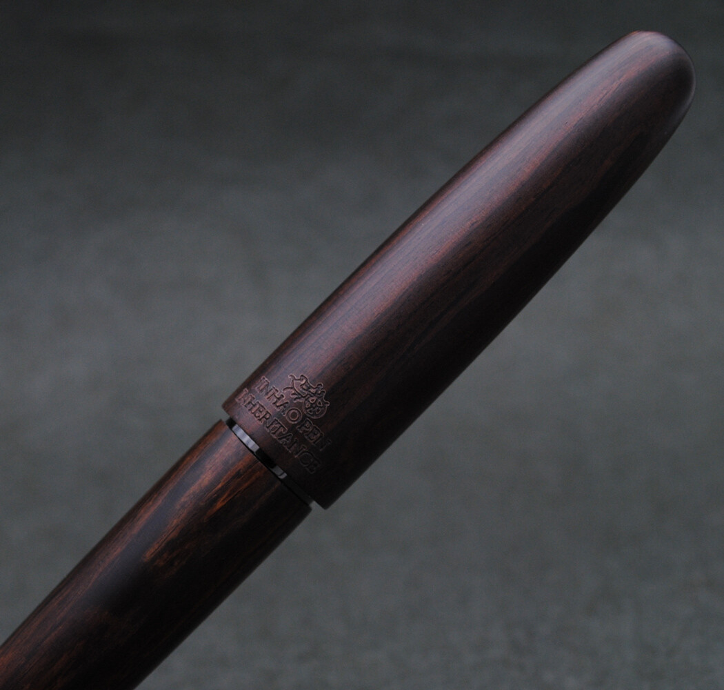 Jinhao 9056 Natural Wood Fountain Pen Handmade M/F Nib Ink Pen With A Converter | eBay