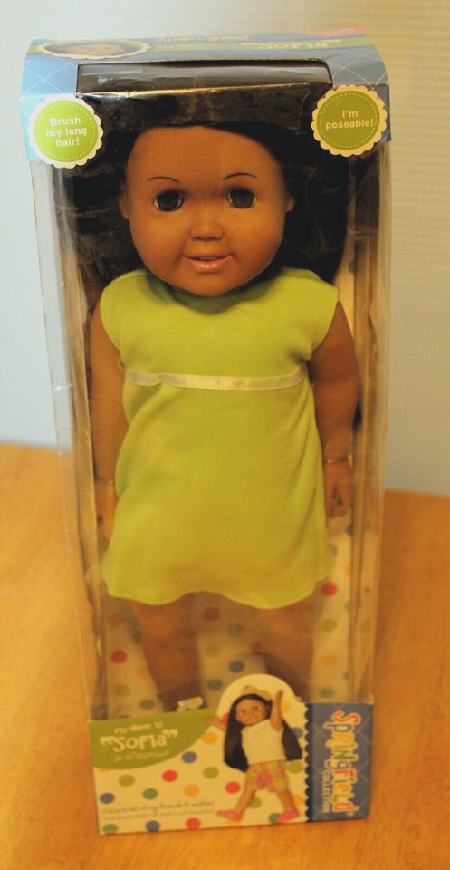 Fibre Craft ~ SOFIA - 18 INCH DOLL - Springfield Collection - New in ...