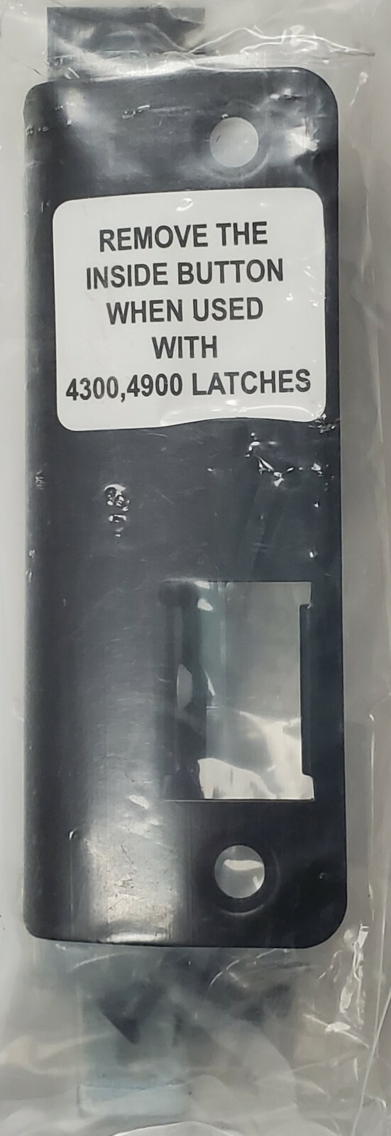 NEW Adams Rite 4901-02-119 Satin Black Flush Mount Deadlatch Radius ...