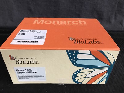 NEW ENGLAND BIOLABS Monarch RNA Cleanup Kit 50ug 100 Preps T2040L | eBay