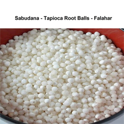 Whole Sabudana Tapioca Pearls Tapioca Root Balls Sago 1kg (35.27 OZ ...