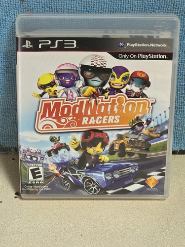Sony Playstation 3 PS3 Mod Nation Racers Kart Racing Game * SAME DAY ...