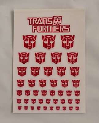 Transformer Stickers for Autobot and Decepticon | eBay