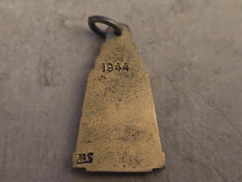 RARE WWII 314TH INFANTRY REGIMENT GOLD TONED PENDANT STAMPED 1944 ...