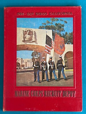 1966 Marine Corps Recruit Depot Year Book San Diego Platoon 201 USMC | eBay