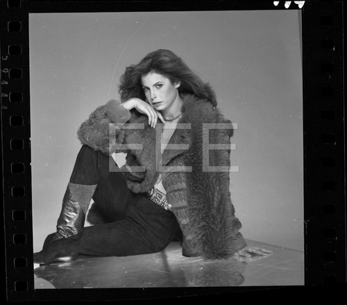 1982 Ann Dane Fur Coat Movie Actress Harry Langdon Negative w/rights T258 | eBay