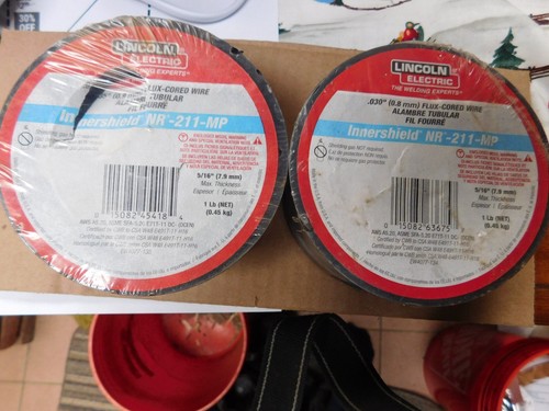2 Lincoln Electric Innershield NR-211-MP Flux-Cored Welding Wire, Mild ...