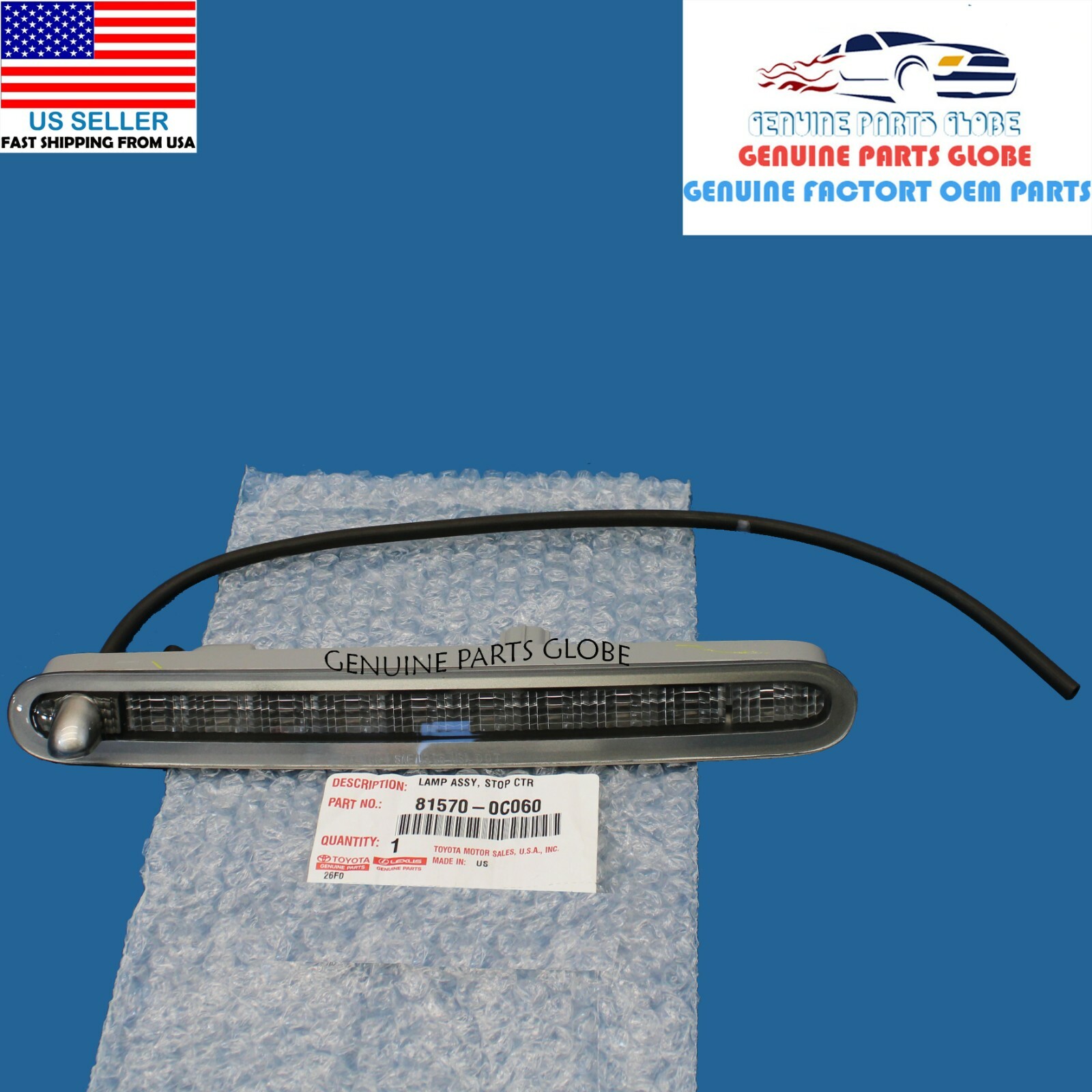 GENUINE OEM TOYOTA 08-17 SEQUOIA BRAKE CENTER HIGH MOUNT STOP LIGHT ...