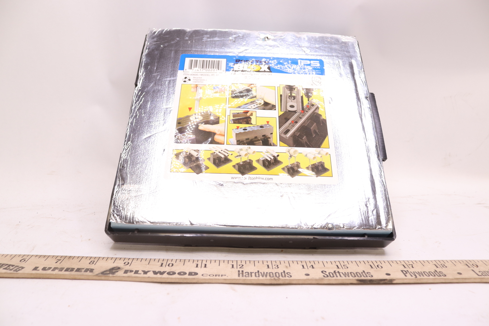 BULK DISCOUNT | Roof Top Block Flat Support Polypropylene Black 9" x 9 ...