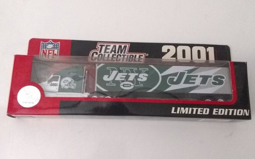 NFL 2001 NEW YORK JETS 1:80 scale Die Cast Limited Edition Tractor ...
