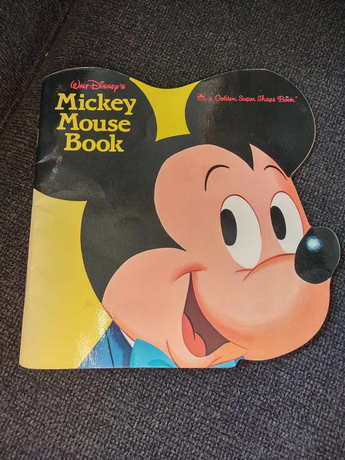 Walt Disney Mickey Mouse 1965 Golden Super Shape Book | eBay