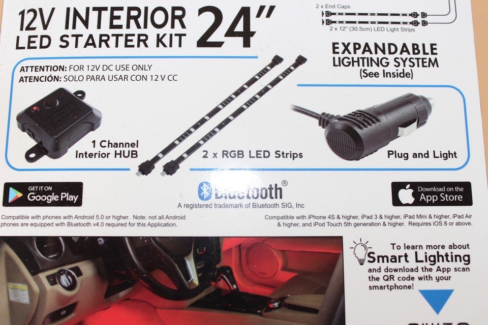 LED Innovation 23910 Interior 24" Smart Lighting Flexible LED Strips ...