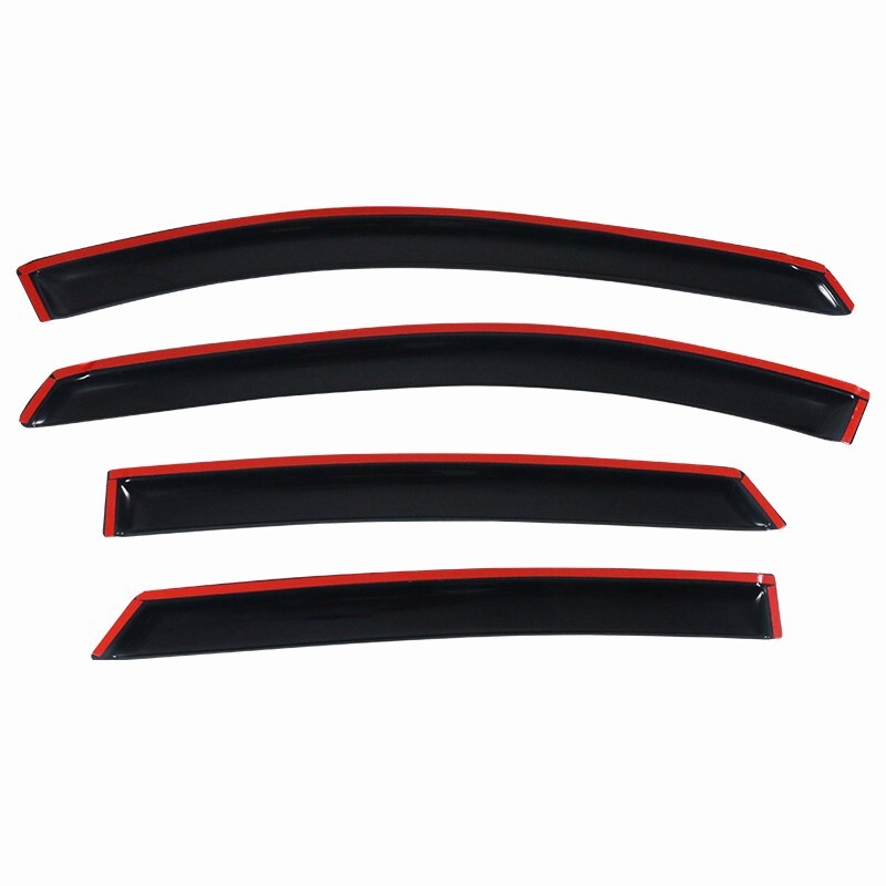 For 04-09 Toyota Prius Window Visor Outside Smoke Shade Vent Guard ...