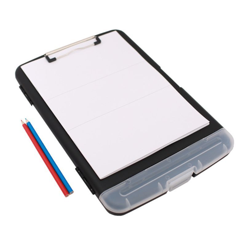 Multifunctional File Folder Organizer Clipboard Box for Case Pen Holder ...