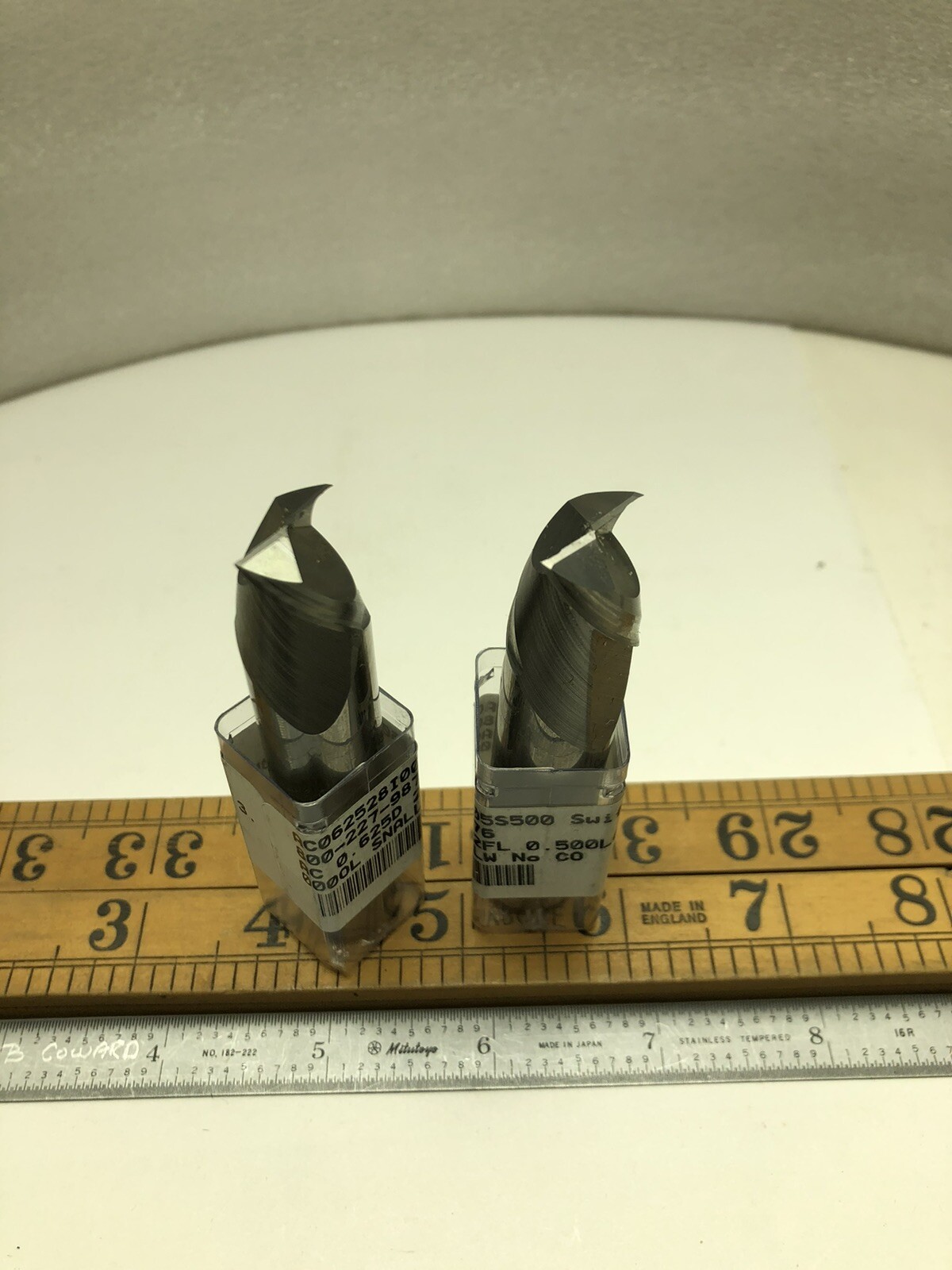(lot of 2) New Swift Carb 5/8" X 3/4" X 3" Carbide Left Hand End Mills ...