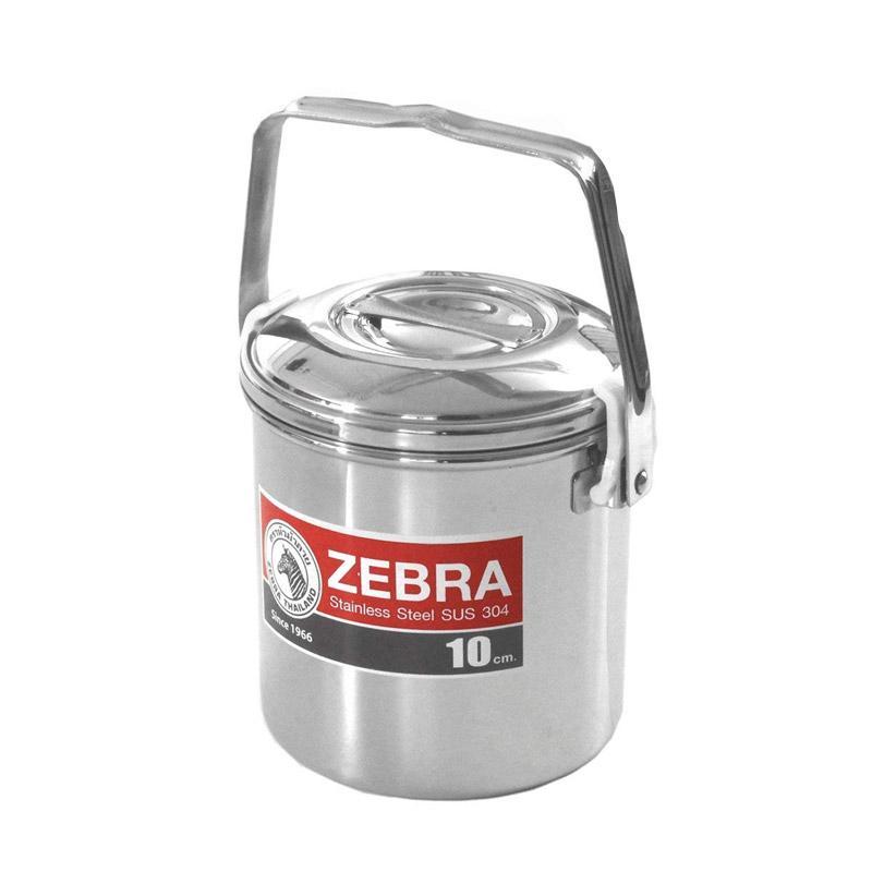 Zebra Stainless Steel Billy Can 10, 12, 14 or 16cm Bushcraft, Survival ...