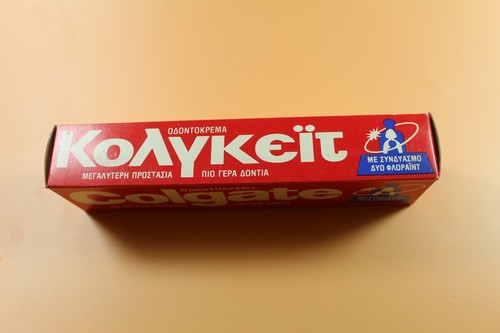 COLGATE rare vintage 1980's toothpaste 150gr made in Greece NOS family ...