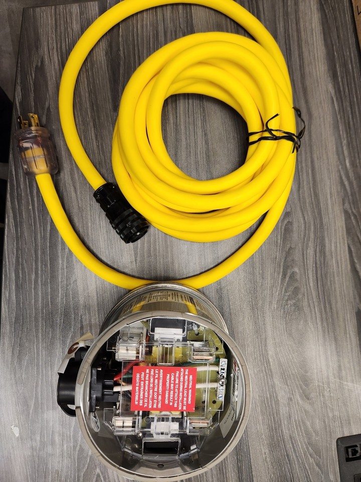 GenerLink 30 Amp Meter Mounted Transfer Switch MA23-N | eBay