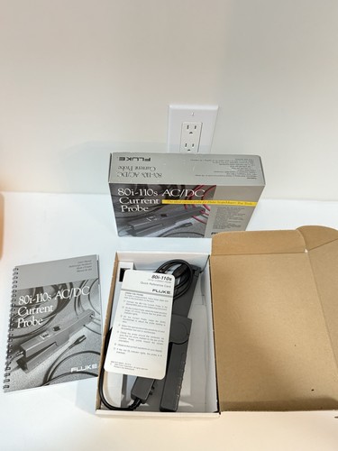 FLUKE 80i-110S AC/DC CURRENT PROBE (NEW FACTORY SEALED) NEW - SHIPS ...