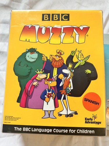 Lot 2 BBC Language DVD Muzzy Spanish Learning Course for Children Level ...