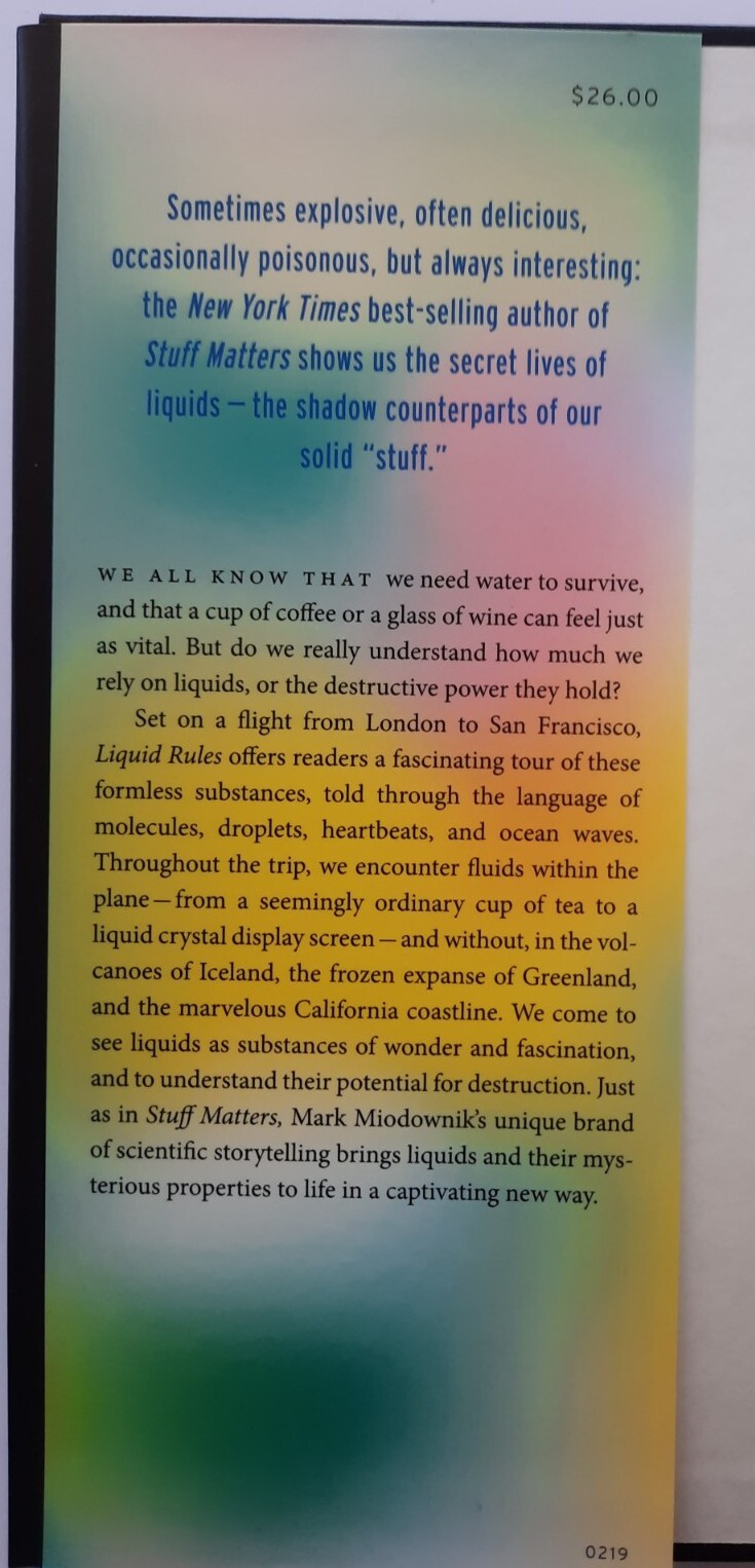 Liquid Rules : The Delightful and Dangerous Substances That Flow ...