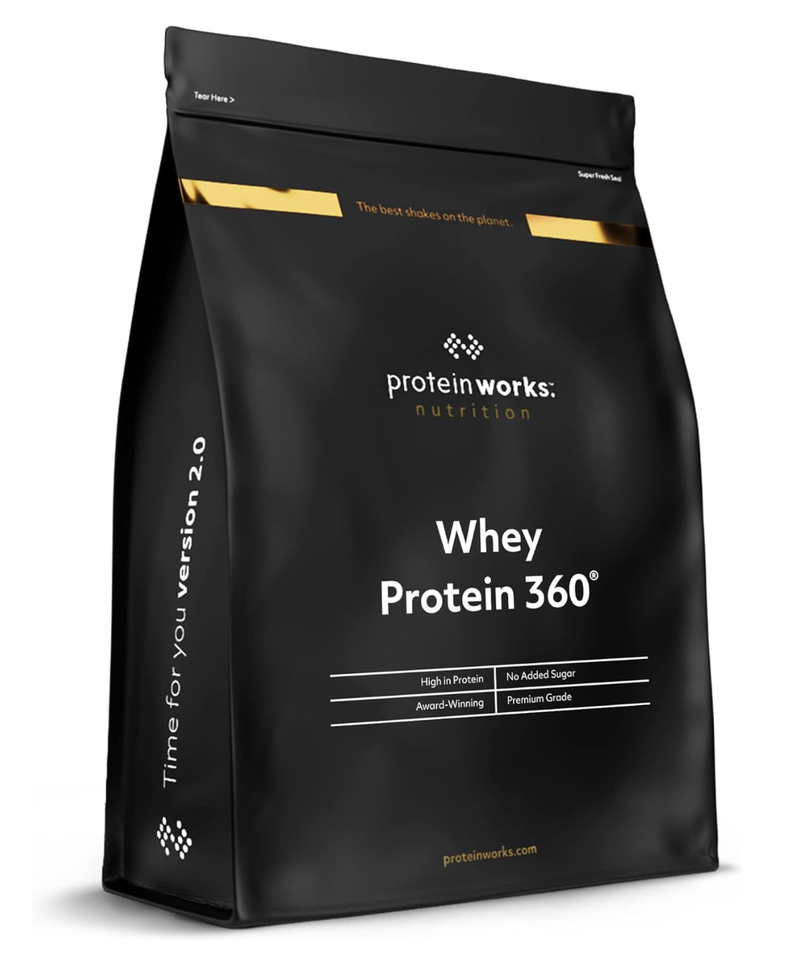 Protein Works Whey Protein 360 Powder Blend Banana Milkshake 40 ...
