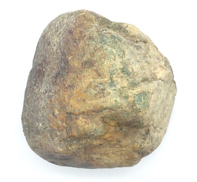 Mendocino Jade Stone Green Nephrite Specimen Brown Iron Stain ...