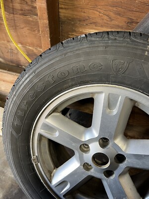 four tires with rims from a 07 dodge nitro. | eBay