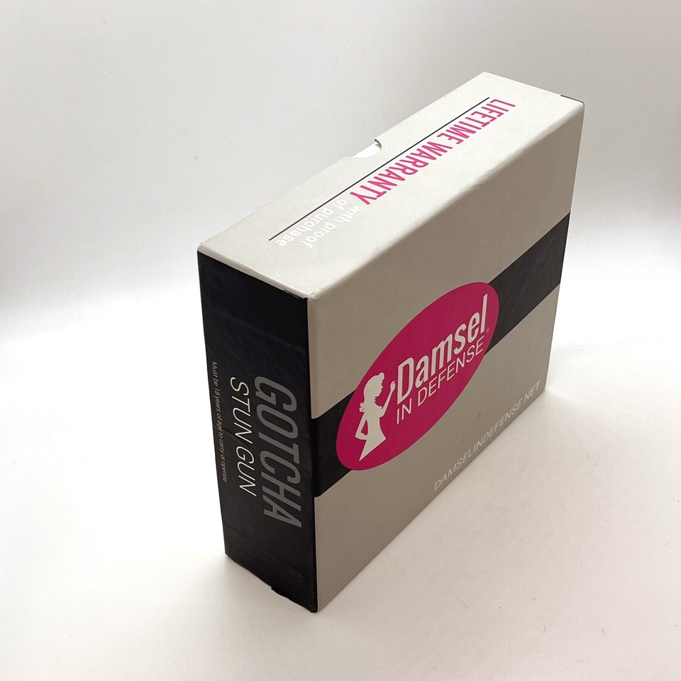 Damsel in Defense Gotcha Camera Stun Gun, Safety Alarm, Rechargeable ...