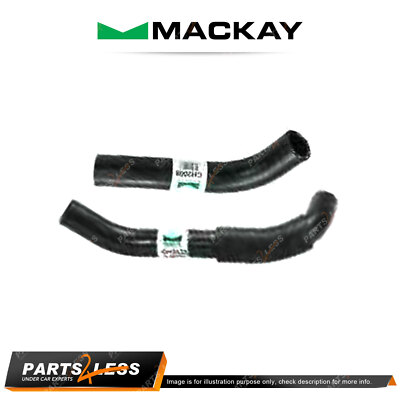 Mackay Radiator Hose Set fits Toyota Hiace RZH113 2.4L SOHC MPFI 2RZE ...