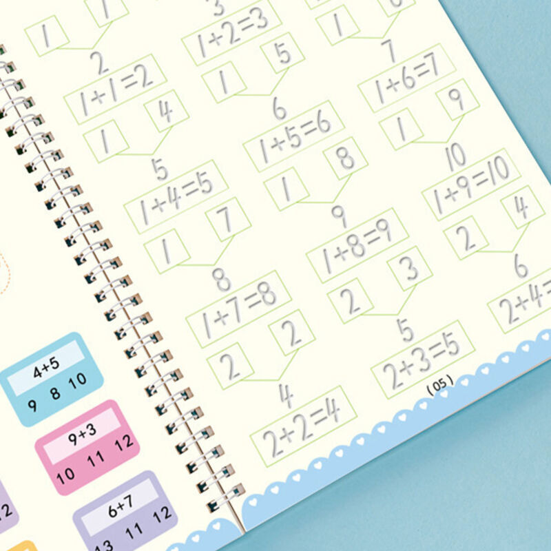 English Grooved Handwriting Practice Book For Children's Magic ...