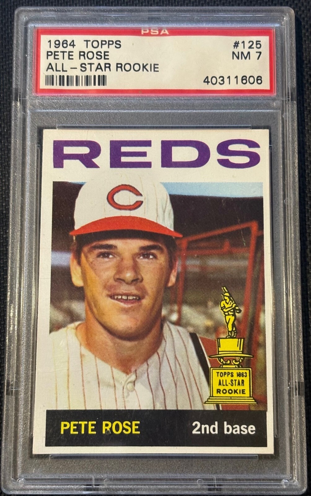 Pete Rose 1964 Topps #125 All-Star Rookie Price Guide - Sports Card ...