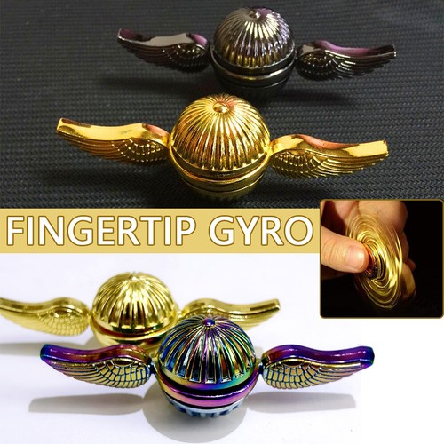 'Golden Snitch Fidget Spinner Harry Potter Quidditch Metal Steel Stress ...