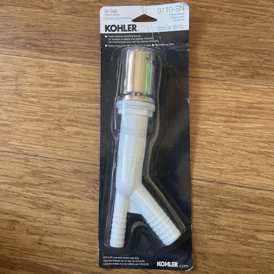 Kohler K-9110-SN Air Gap Body with Cover in Vibrant Polished Nickel | eBay