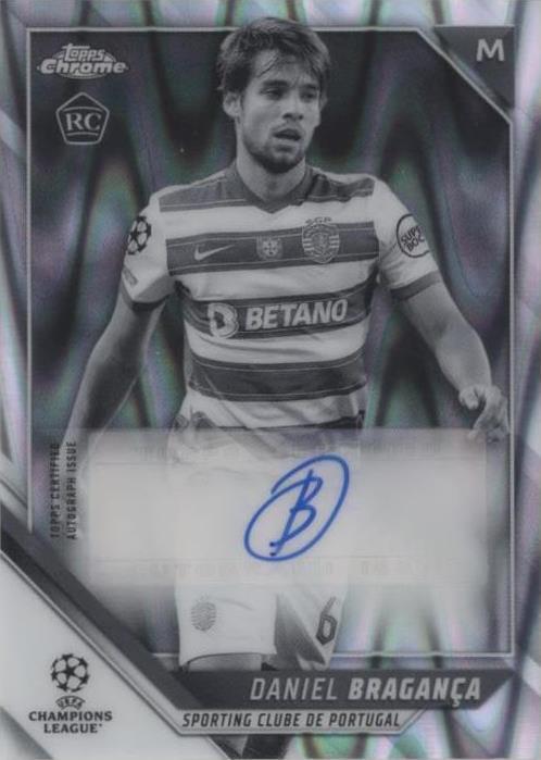 2021-22 Topps Chrome UCL - Chrome Autographs Daniel Braganca #CA-DB ...
