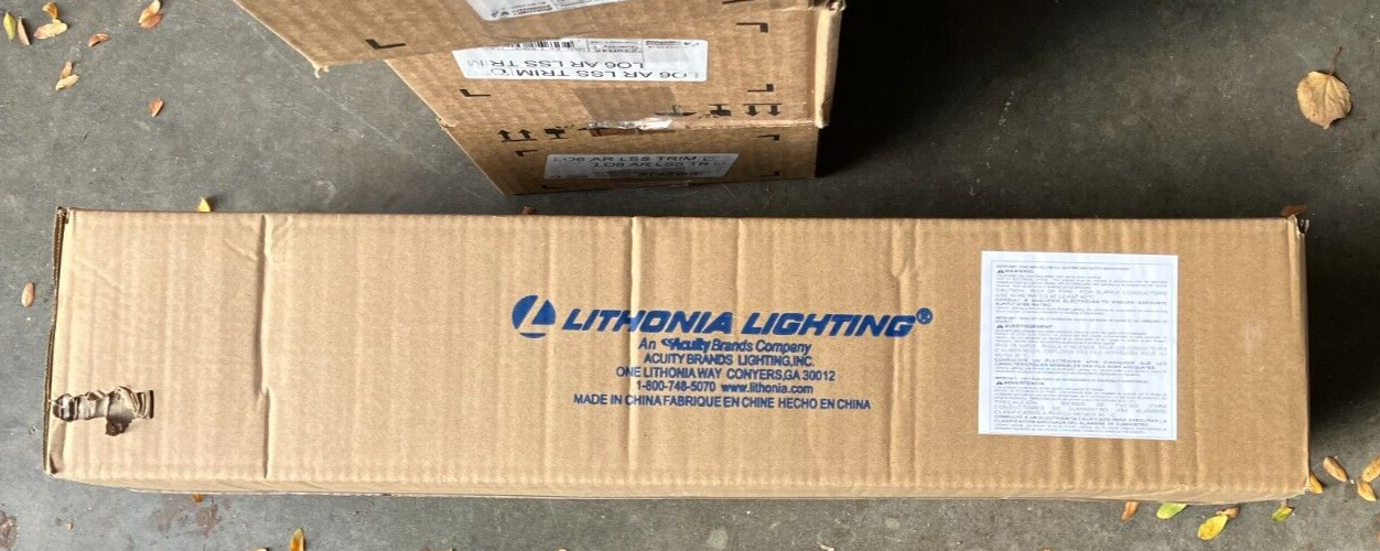 Lithonia Lighting Traditional Square Brushed Nickel 2 Foot 3k LED ...