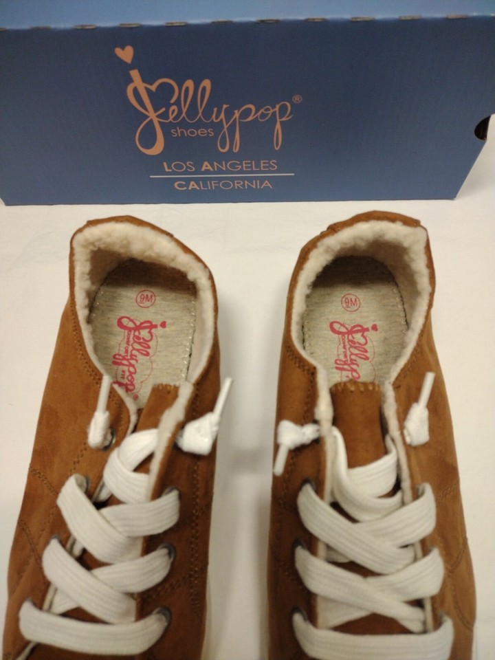 Jellypop Shoes Comfort Fit Karl Tan Suedelike 9M | eBay