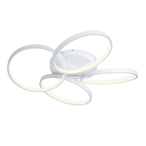 Ceiling LED light modern design matte white for living room RD-0806 | eBay