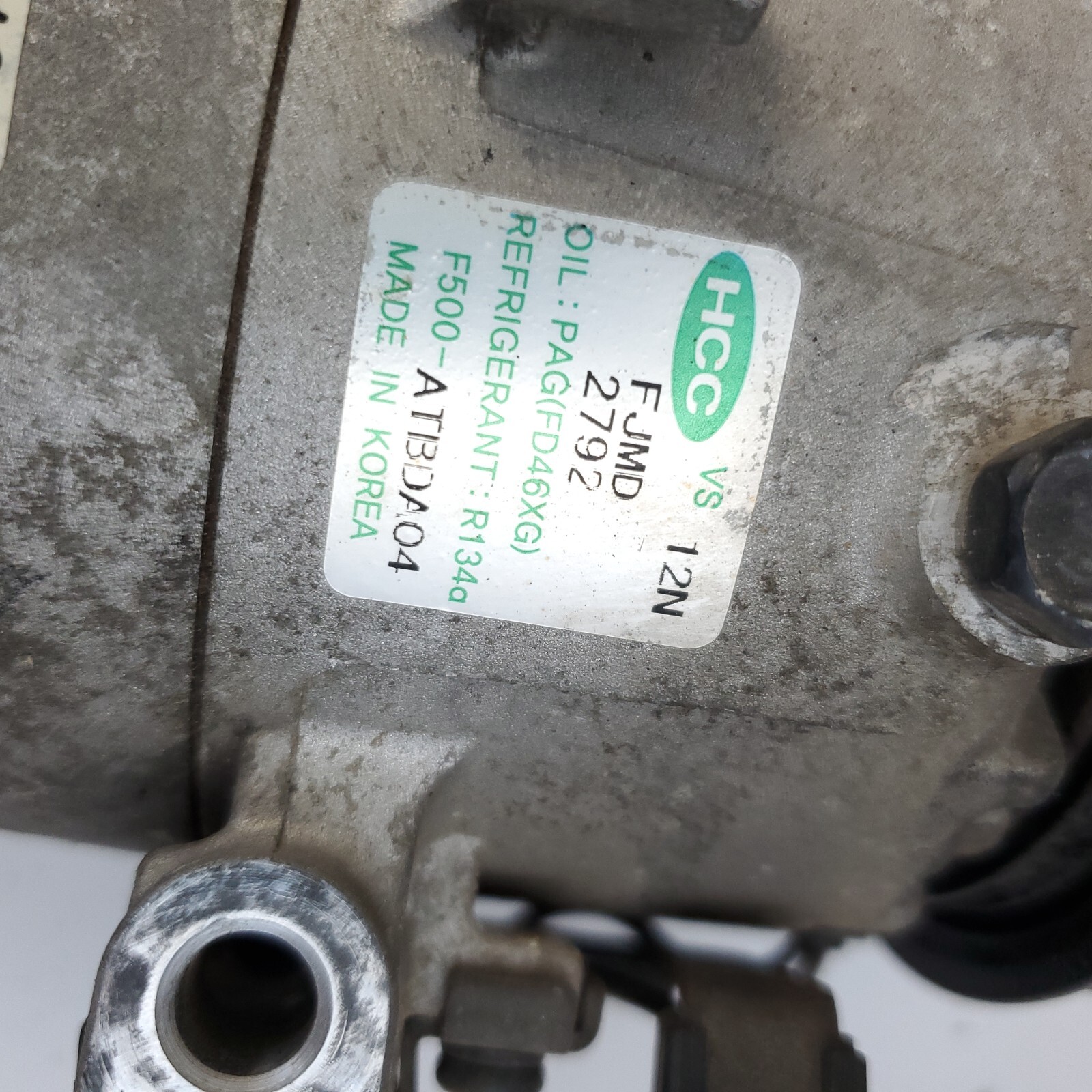 11-12 HYUNDAI ELANTRA 1.8L 2.0l A/C COMPRESSOR W/CLUTCH 97701-3X100 | eBay