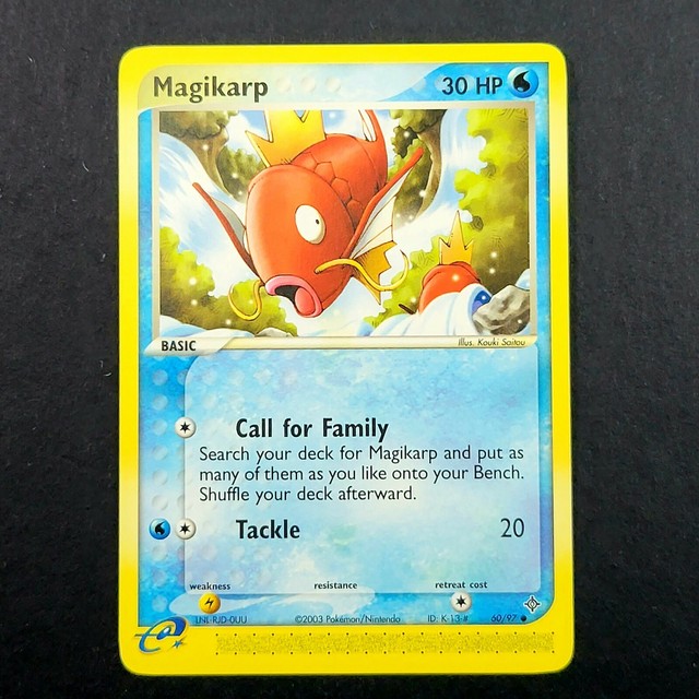 Pokémon TCG Magikarp EX Dragon 60/97 Regular Common for sale online | eBay